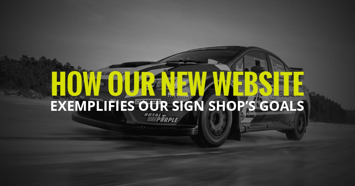 Sign Shop Fort Collins: Welcome To Our New Site!